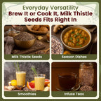 milk thistle seeds for wellness