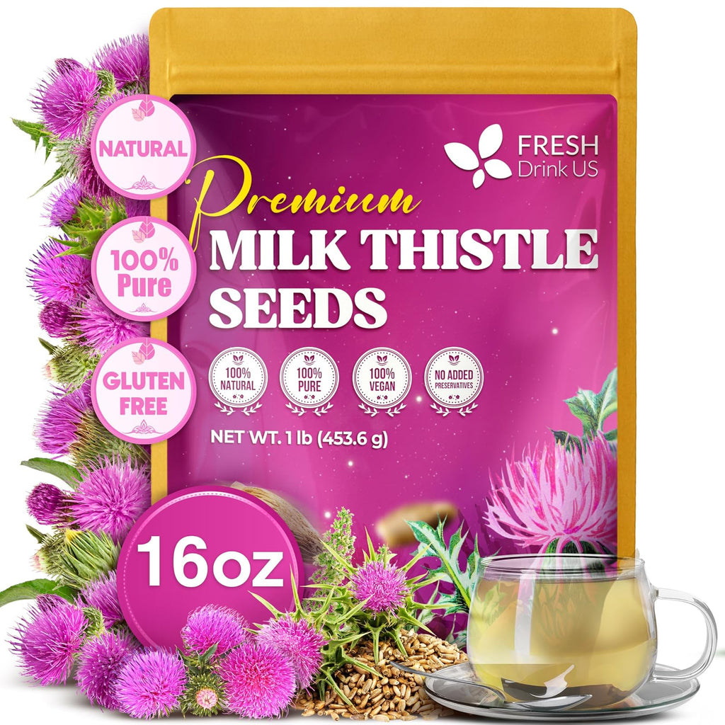 Milk thistle seeds herbal tea