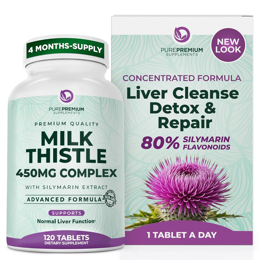 milk thistle silymarin extract capsules