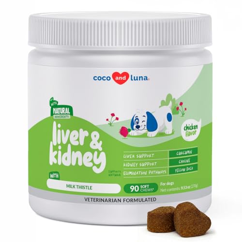 Milk thistle soft chews for liver health