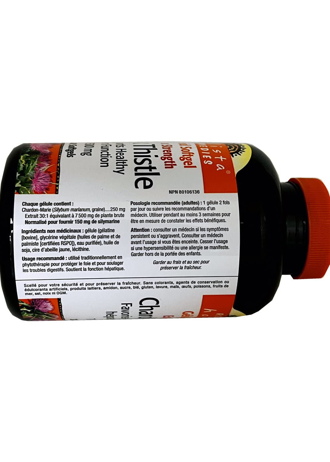 milk thistle softgels for daily use