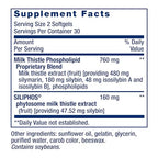 milk thistle softgels for detox
