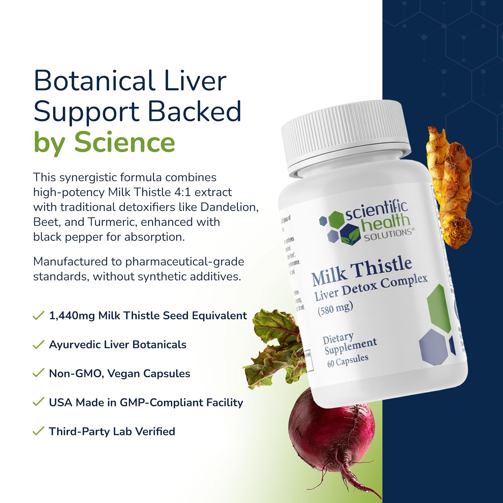 Milk Thistle supplement for detoxification