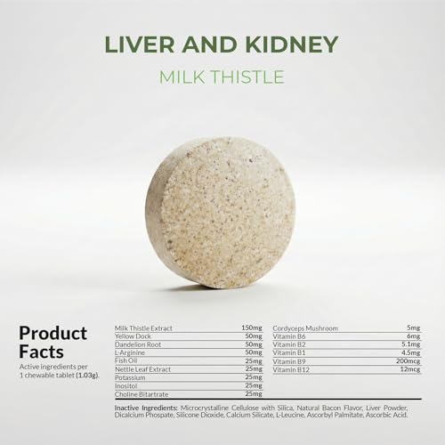 Milk thistle supplement for dogs