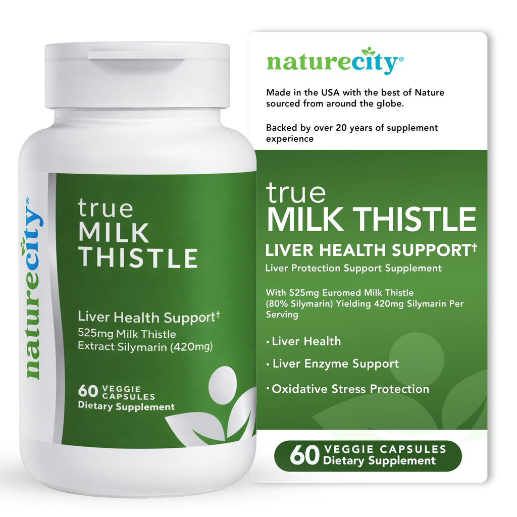 milk thistle supplement for liver health