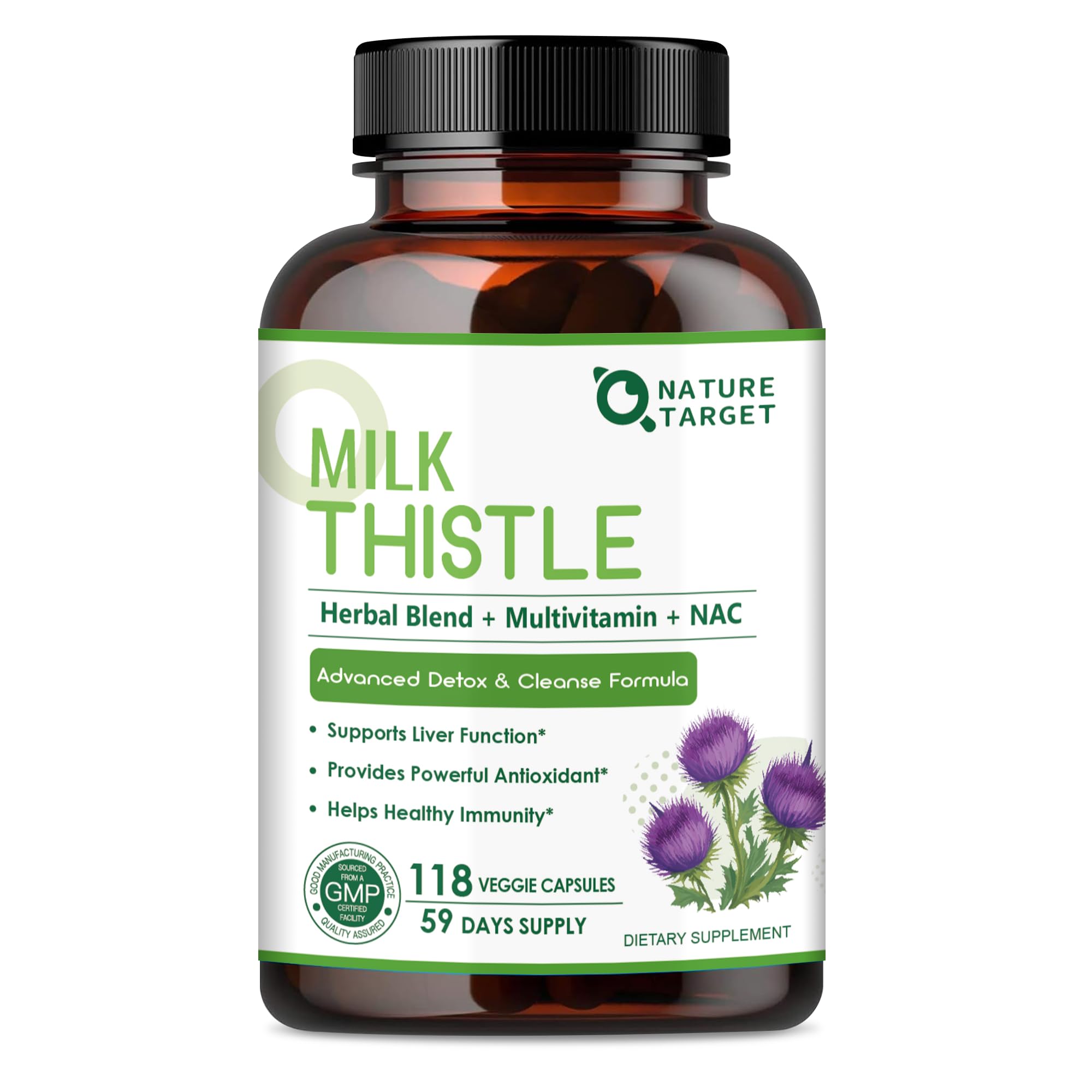 milk thistle supplement for liver health
