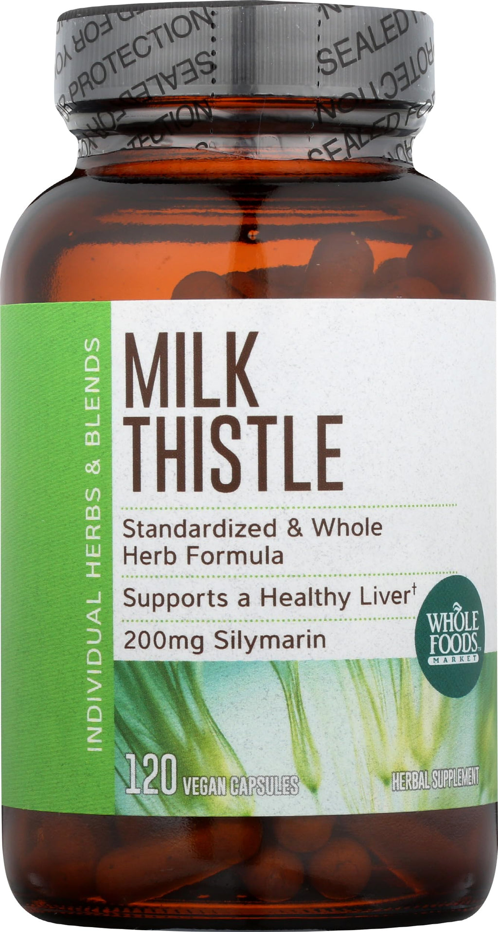 milk thistle supplement for liver health