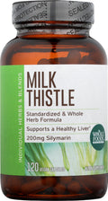milk thistle supplement for liver health