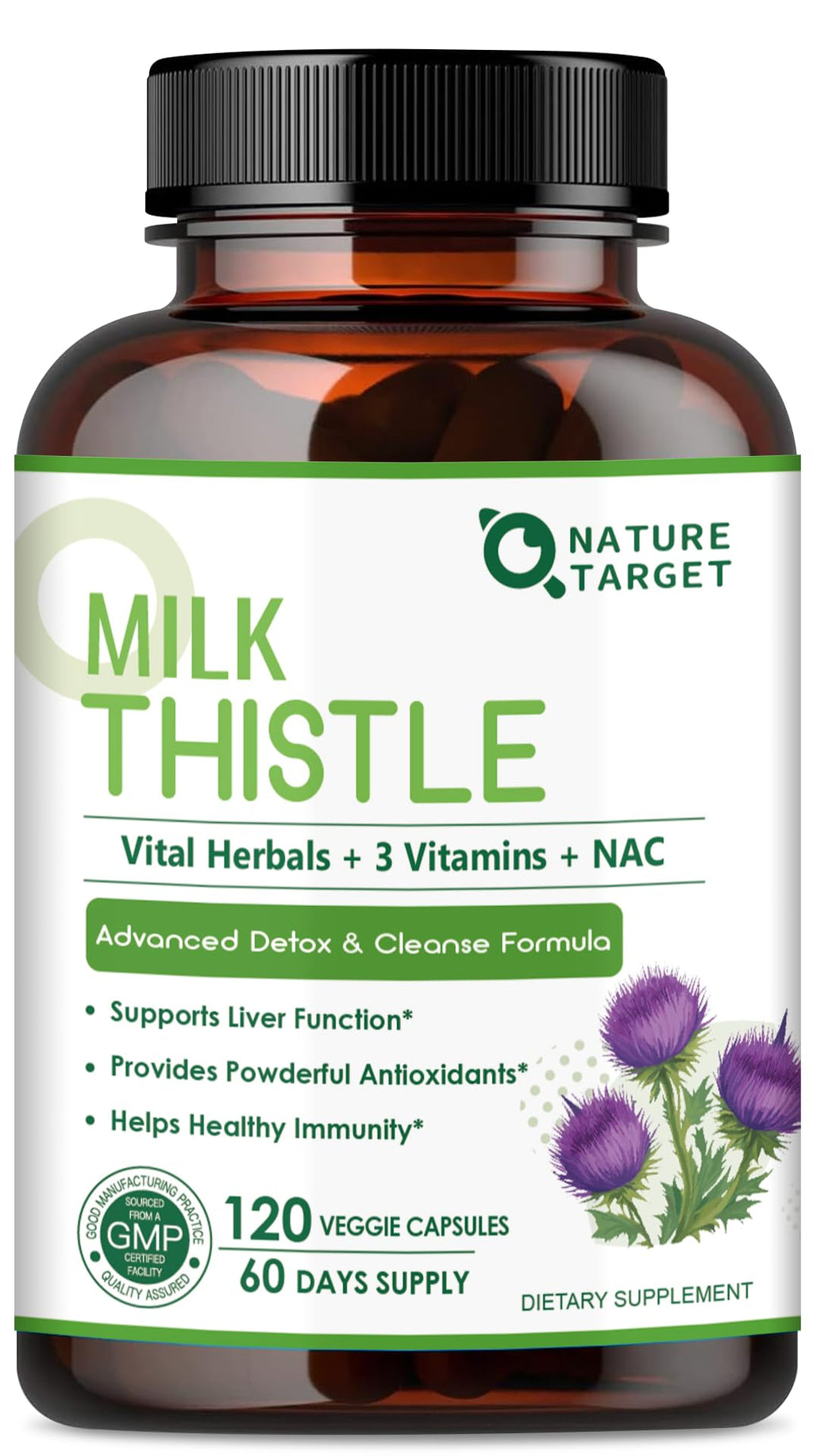 milk thistle supplement for liver health
