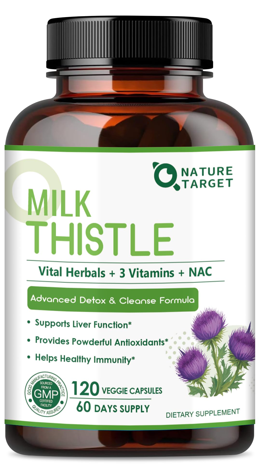 milk thistle supplement for liver health