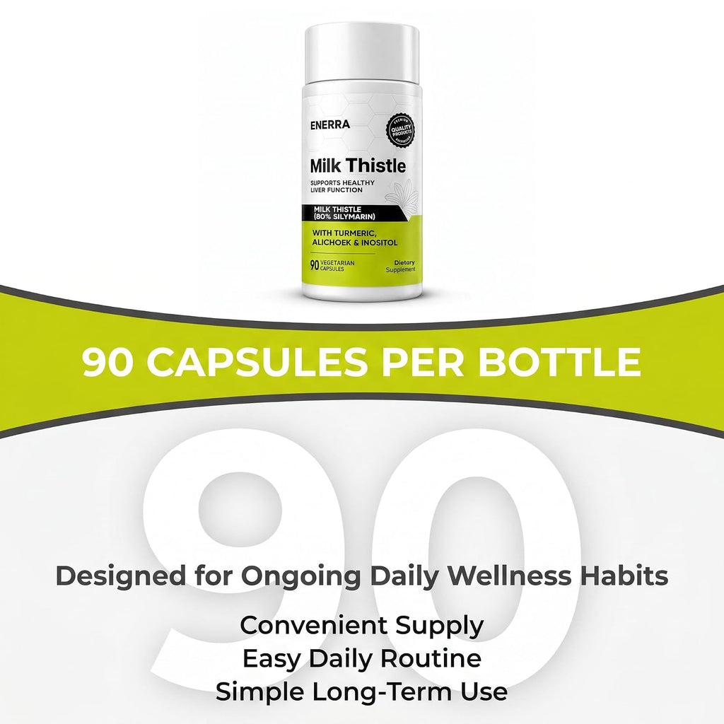 Milk Thistle supplement for overall vitality