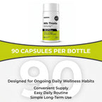Milk Thistle supplement for overall vitality