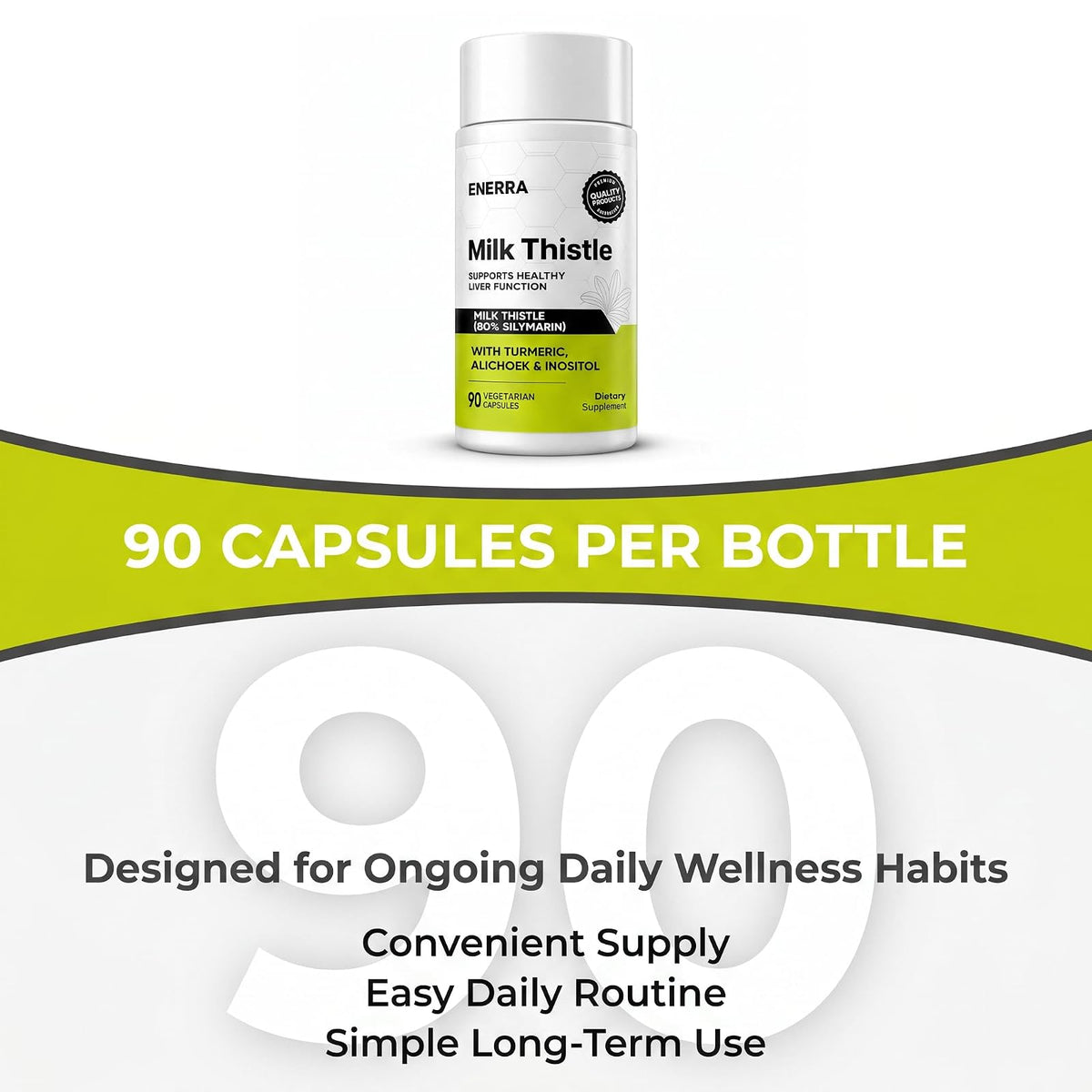 Milk Thistle supplement for overall vitality