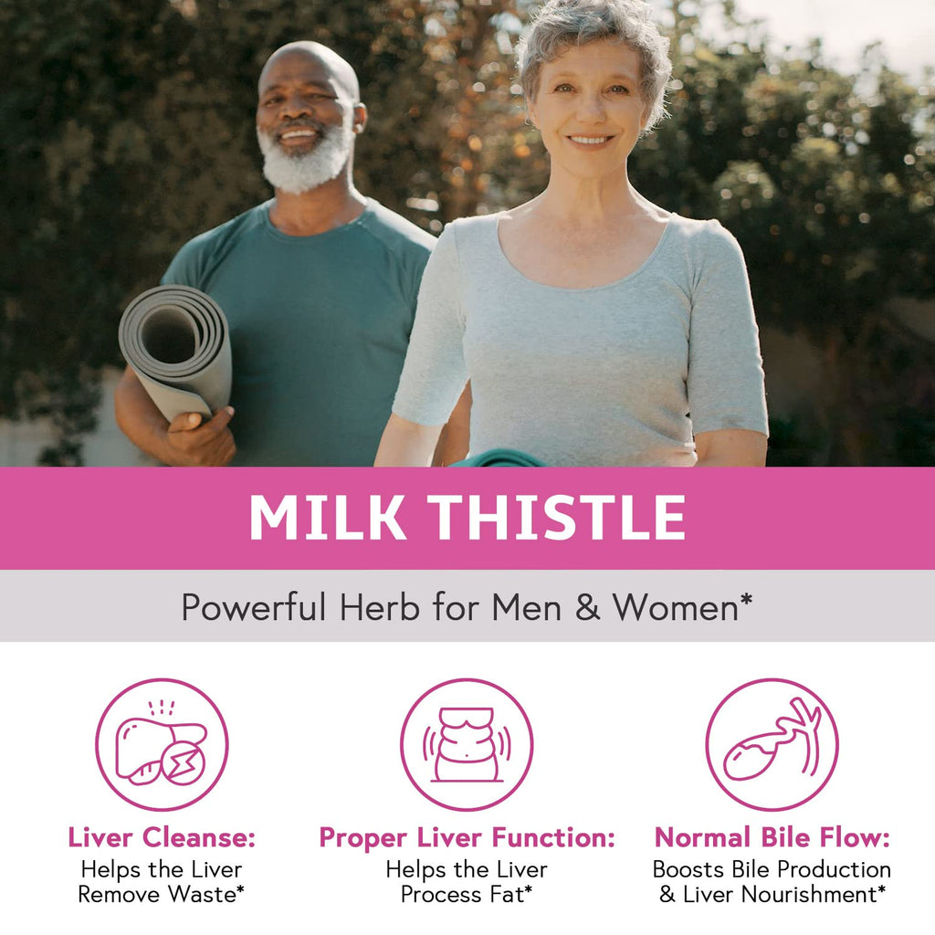 milk thistle supplement for wellness
