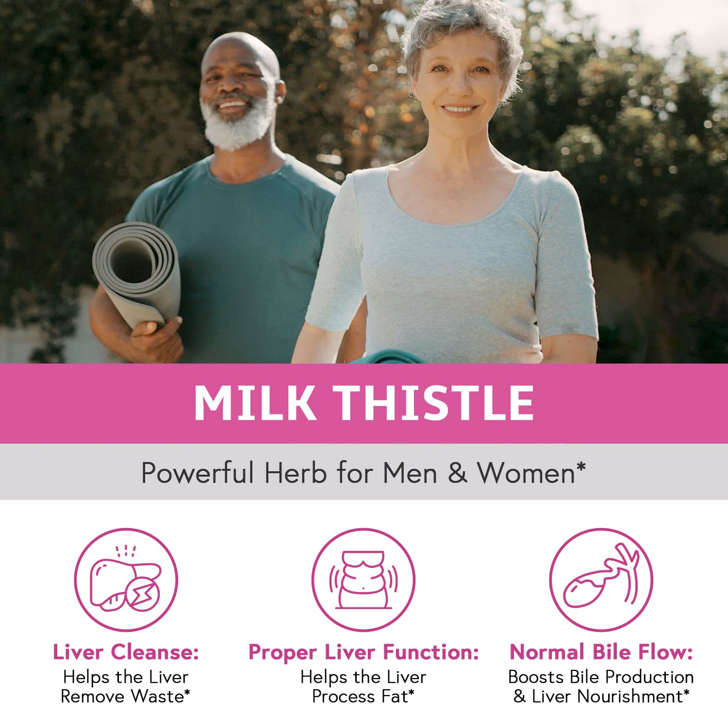 milk thistle supplement for wellness