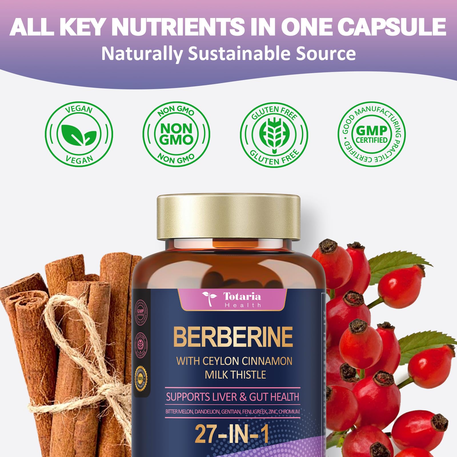 Milk Thistle support with berberine