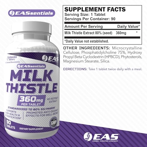 milk thistle tablets for liver health