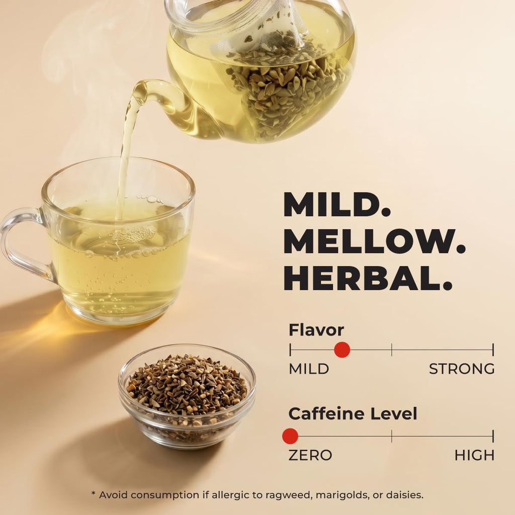 Milk thistle tea for digestive support
