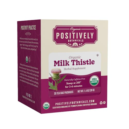 milk thistle tea for liver detox