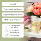 Milk Thistle Tea for liver health