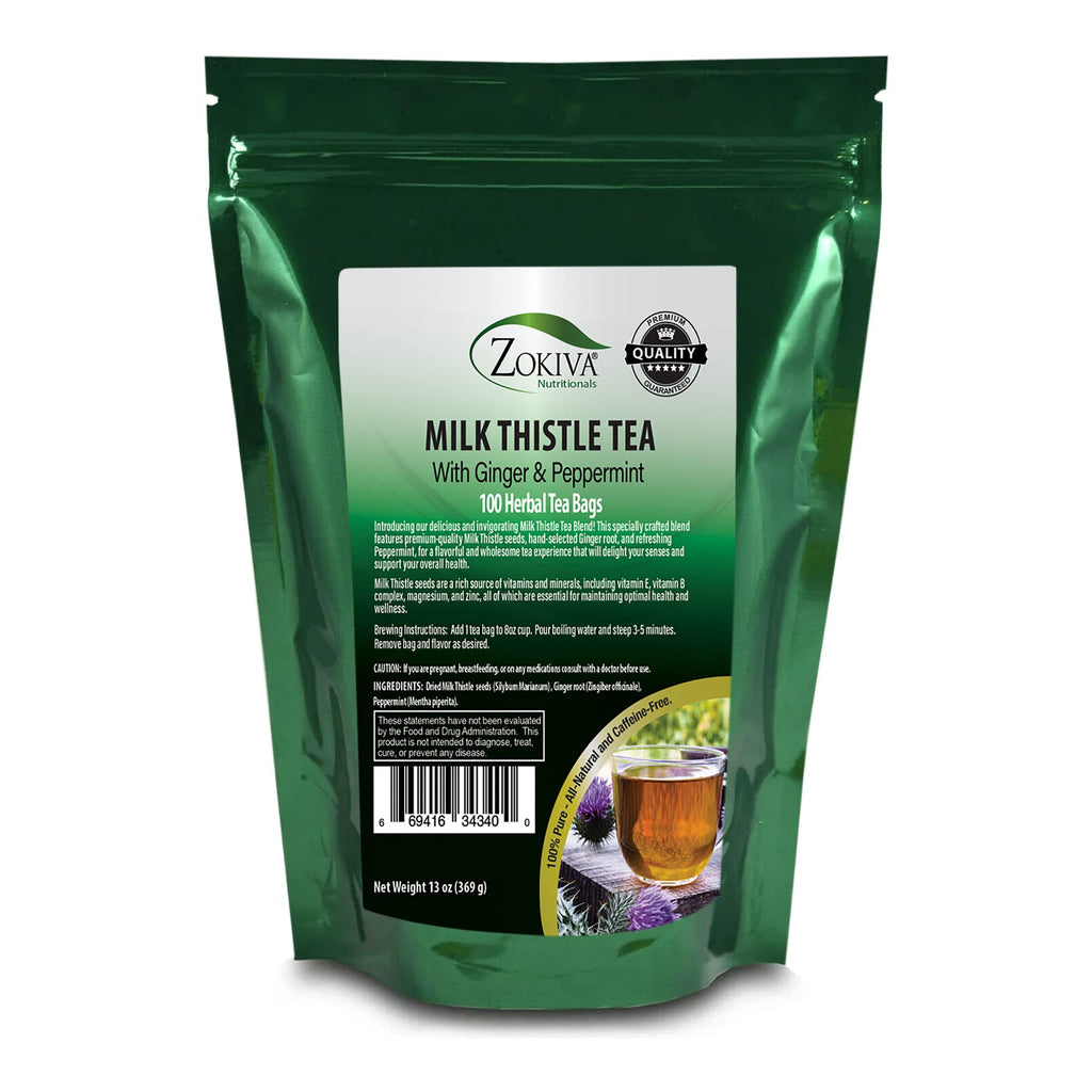 milk thistle tea for liver health