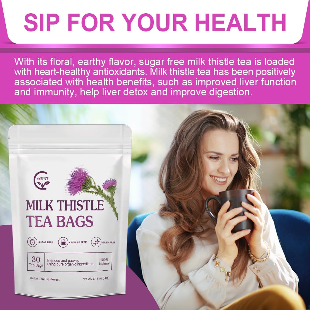 milk thistle tea for liver health