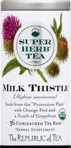 milk thistle tea for liver health