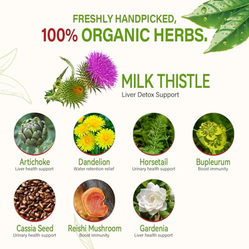 Milk Thistle tea for liver health