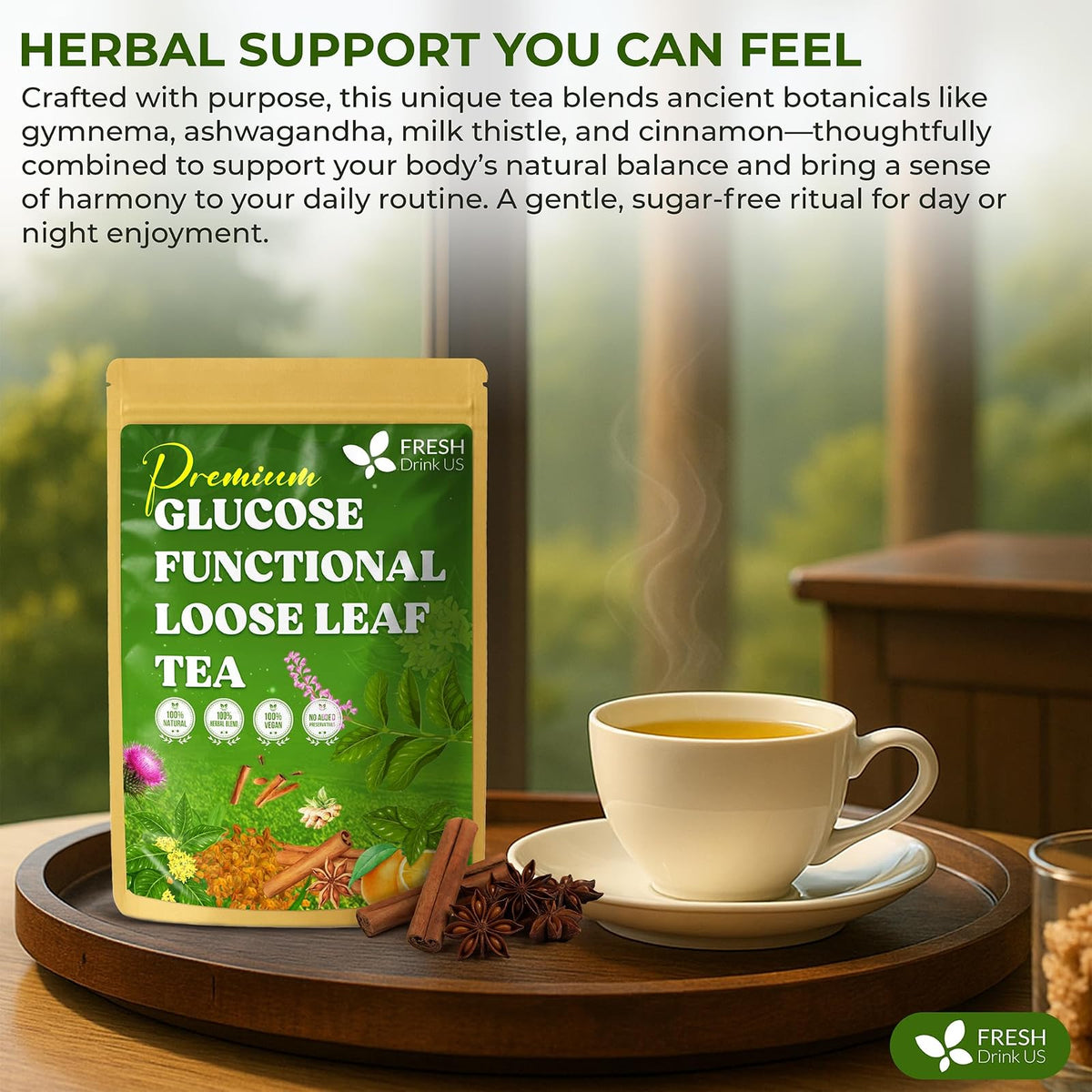 Milk thistle tea for liver health