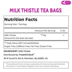 milk thistle tea for liver support
