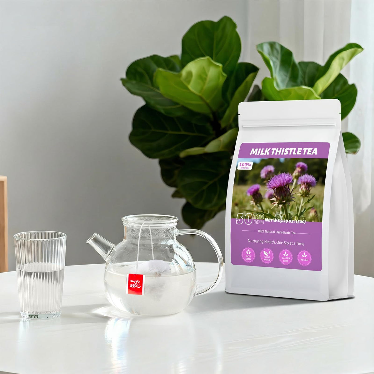 milk thistle tea for wellness