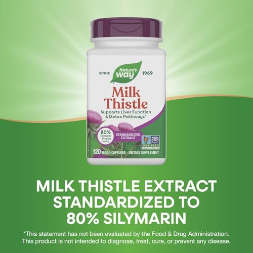 milk thistle vegan capsules 120 count
