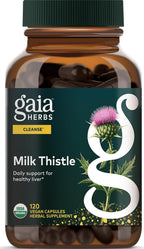 milk thistle vegan capsules for liver health