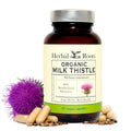 milk thistle vegan capsules for liver health