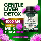 milk thistle veggie capsules for detox