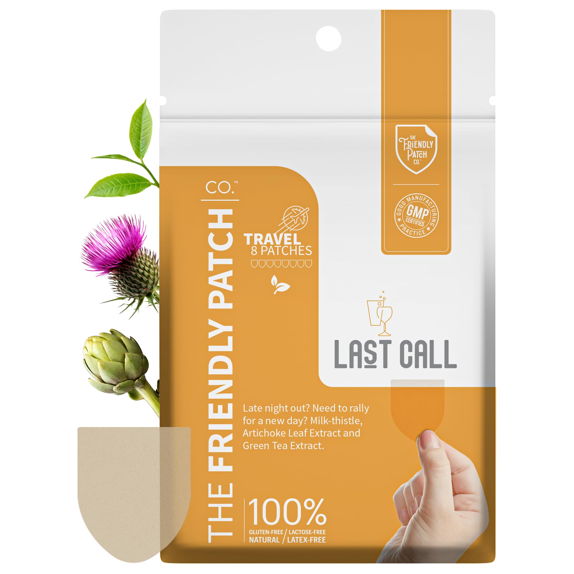 milk thistle wellness patches for detox