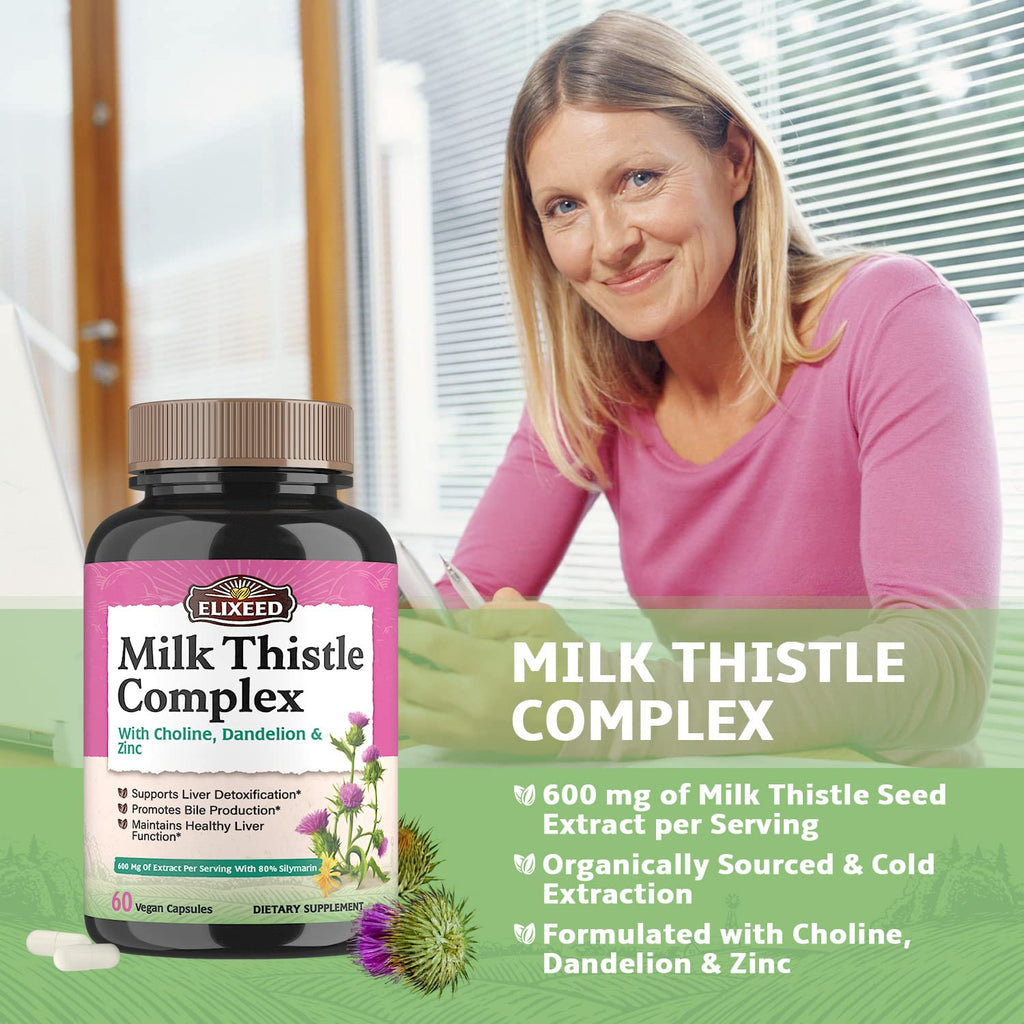 milk thistle with choline benefits
