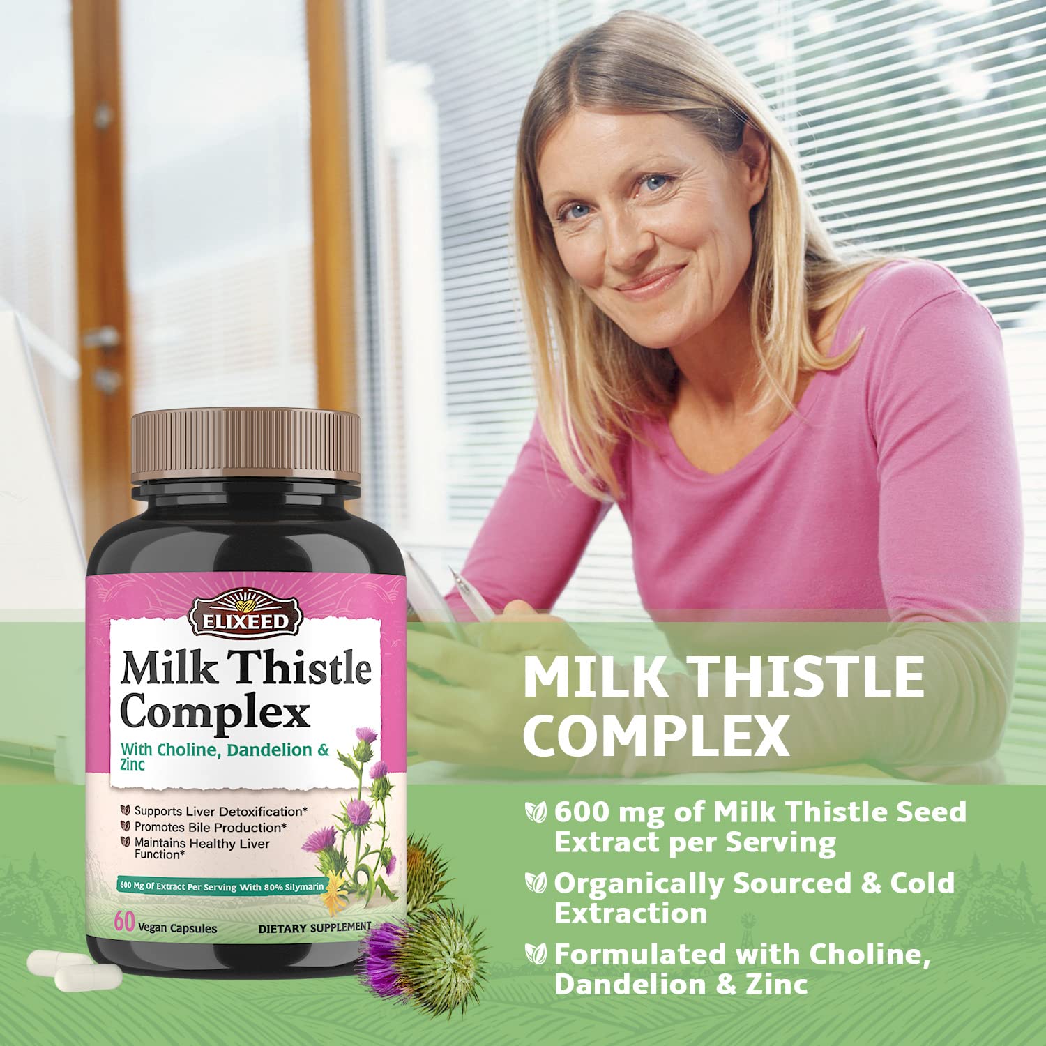 milk thistle with choline benefits