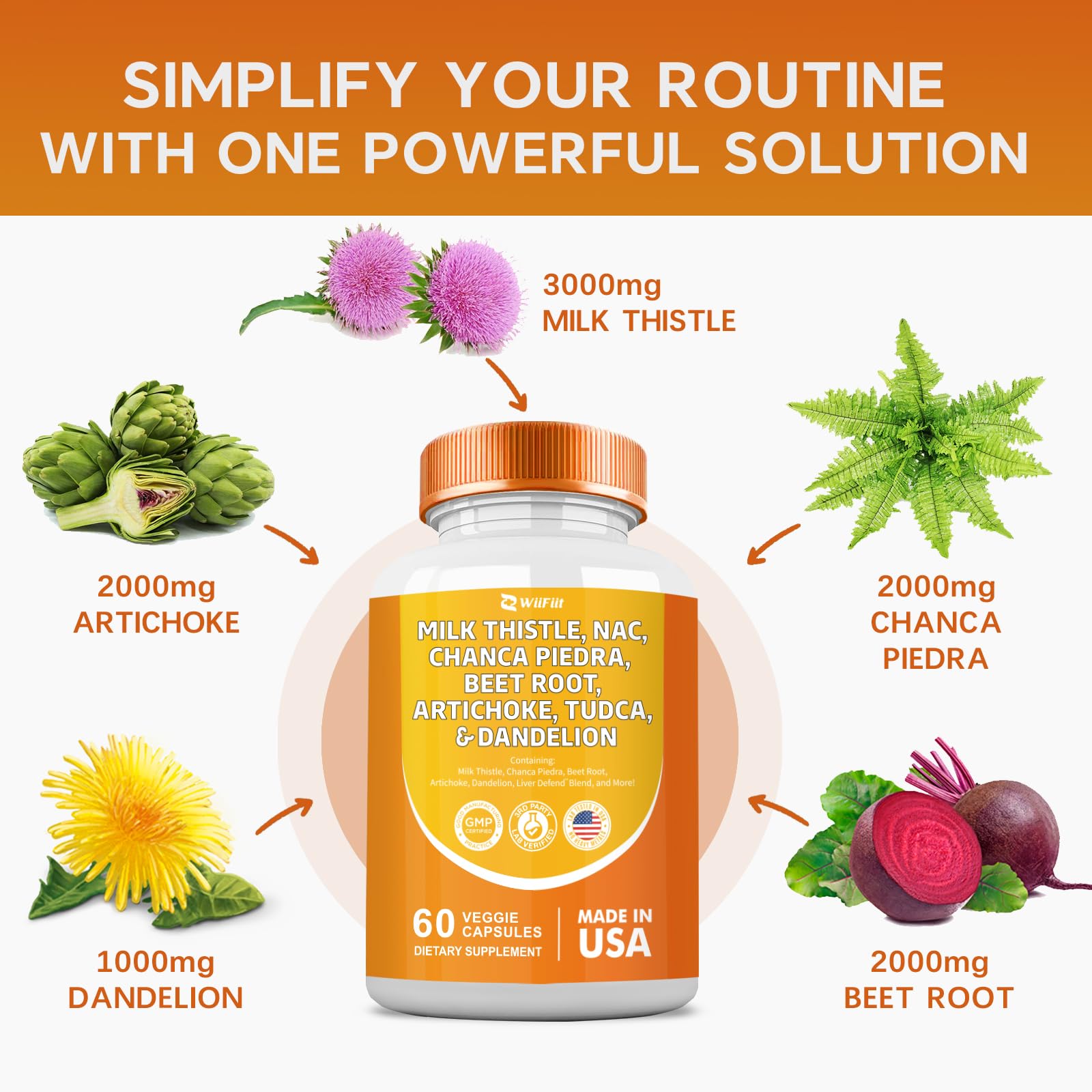 milk thistle with turmeric extract