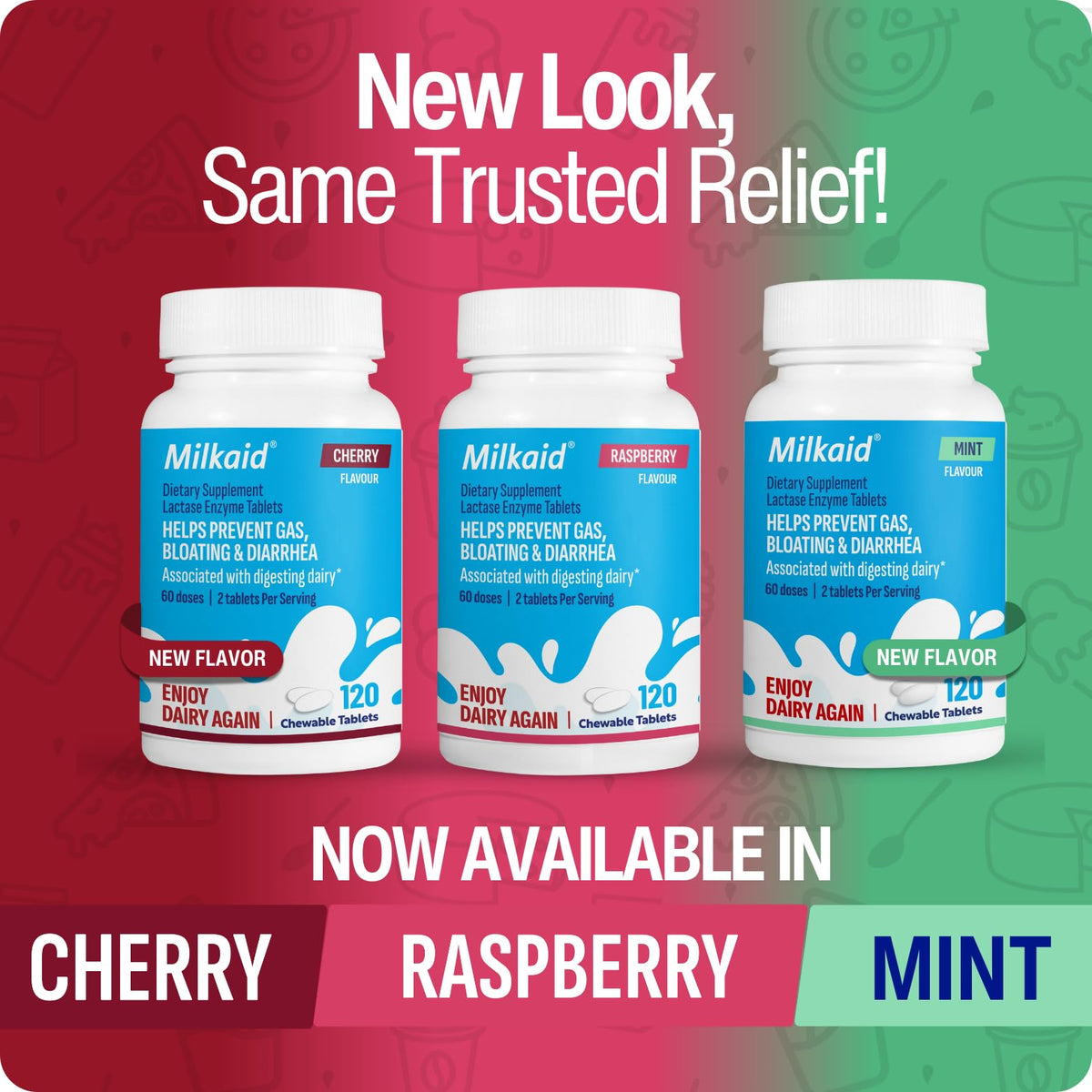 Milkaid chewable tablets for digestion