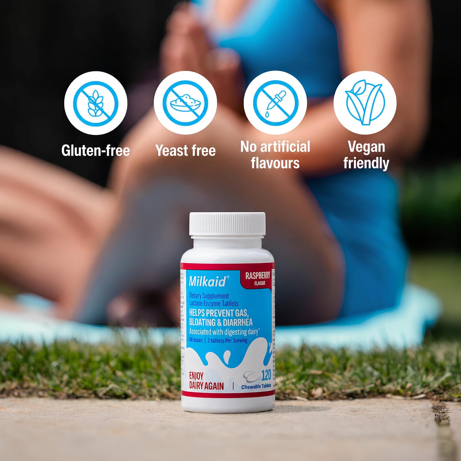 Milkaid drops support healthy digestion