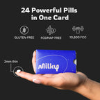 Milky digestive enzymes for gut health