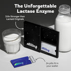 Milky lactase tablets for dairy enjoyment