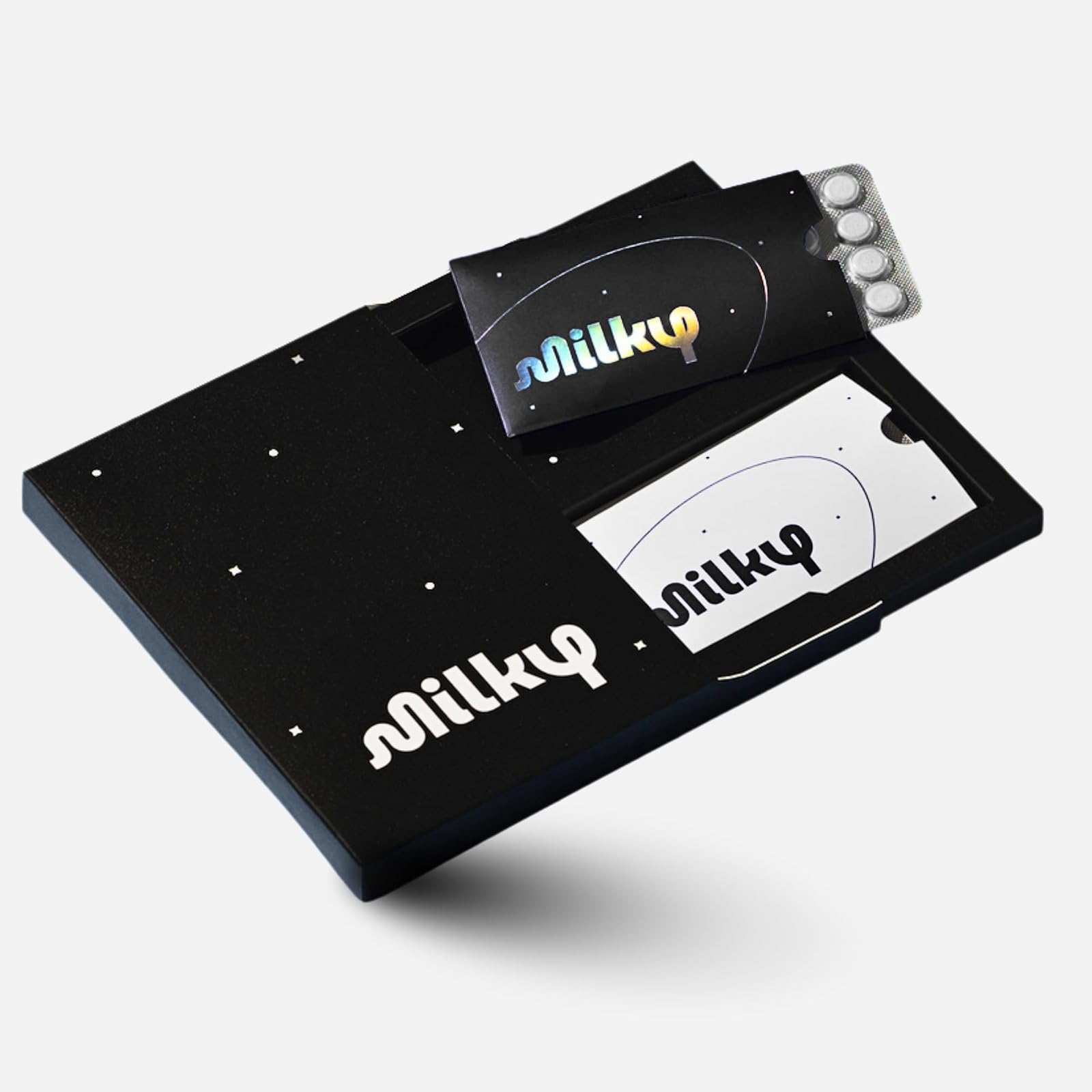 Milky lactose intolerance pills for digestion