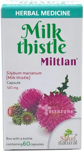 Miltlan milk thistle liver detox capsules