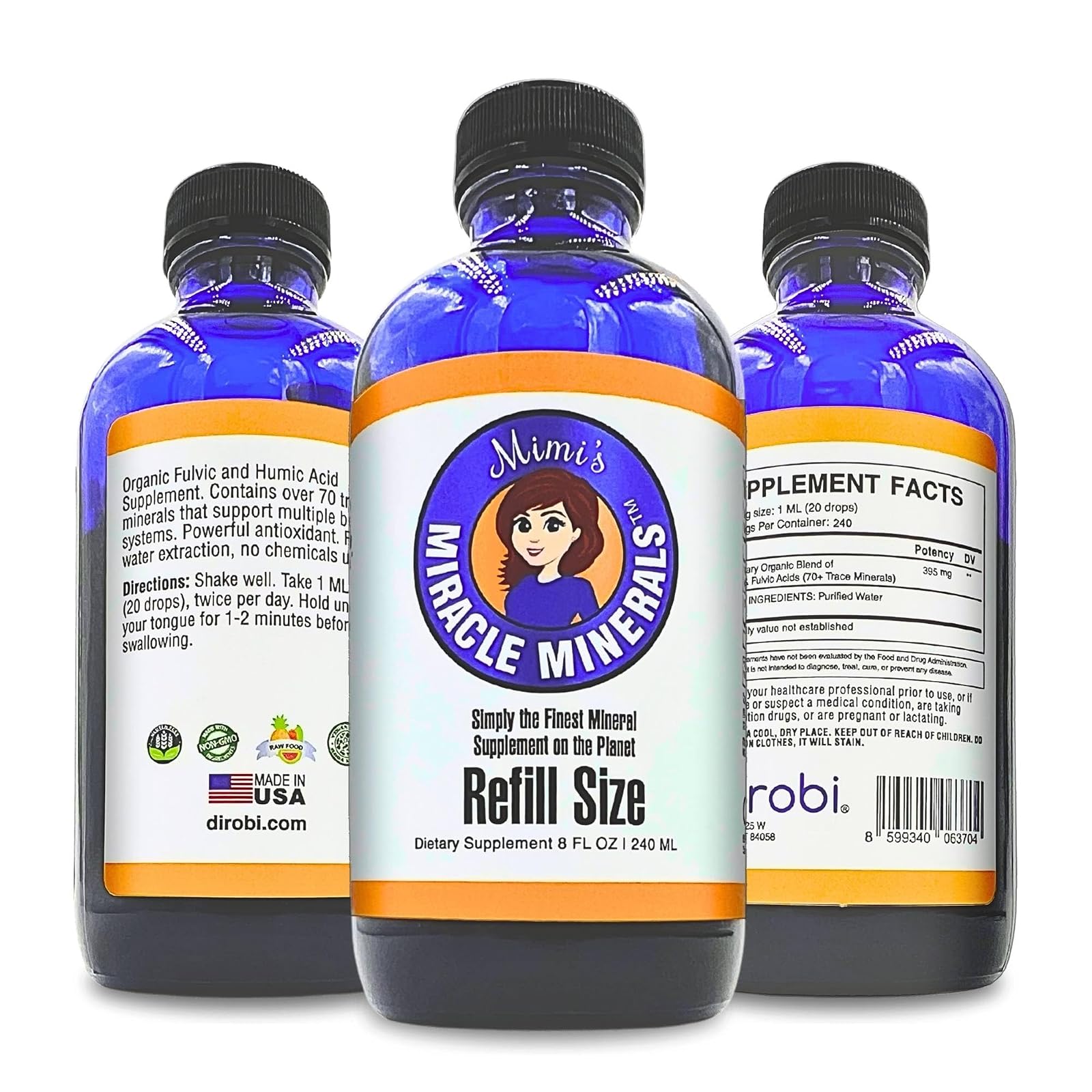 Mimi's Miracle Minerals trace minerals supplement