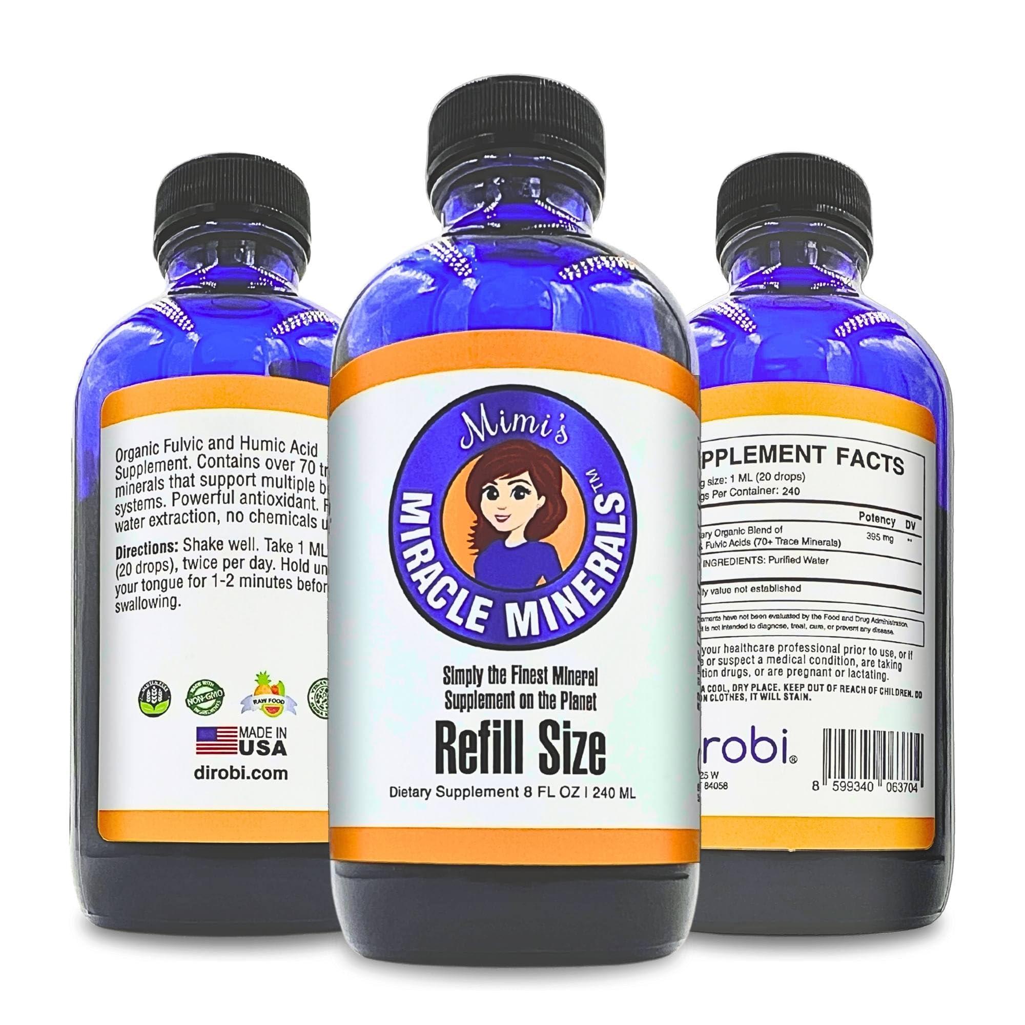 Mimi's Miracle trace minerals drops
