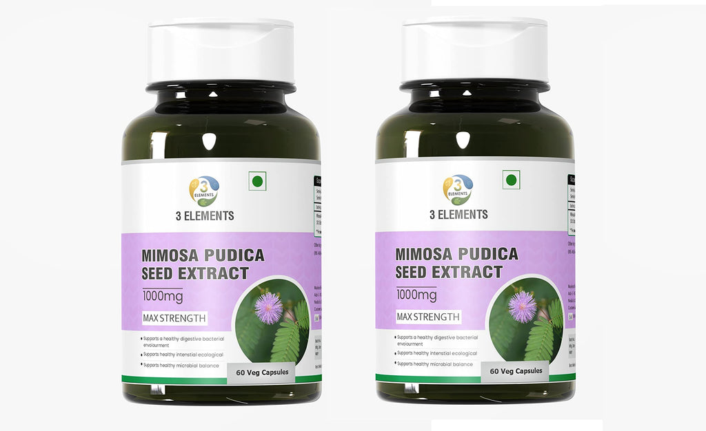 Mimosa Pudica seed capsules for digestion