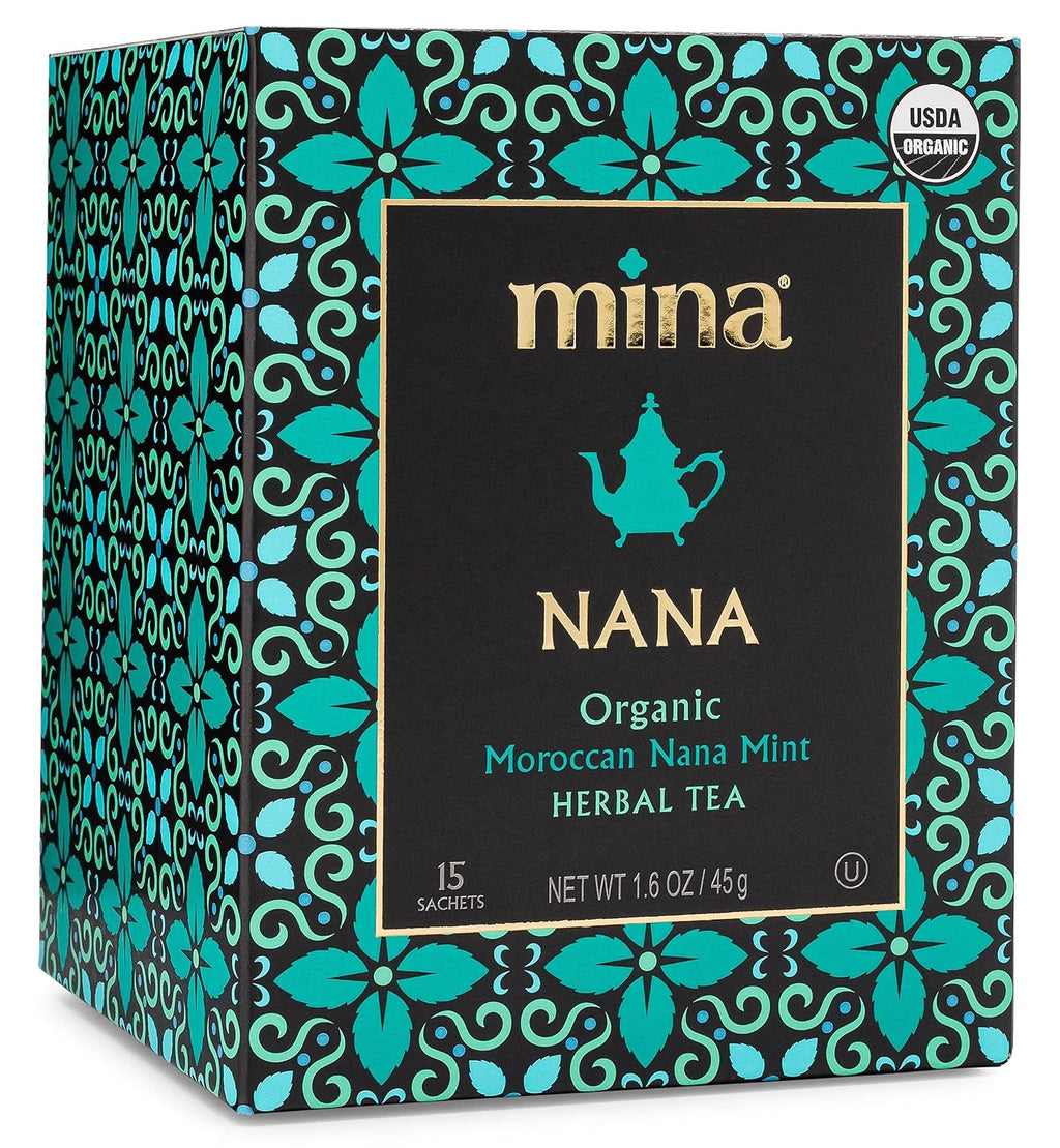 Mina Nana organic Moroccan mint tea