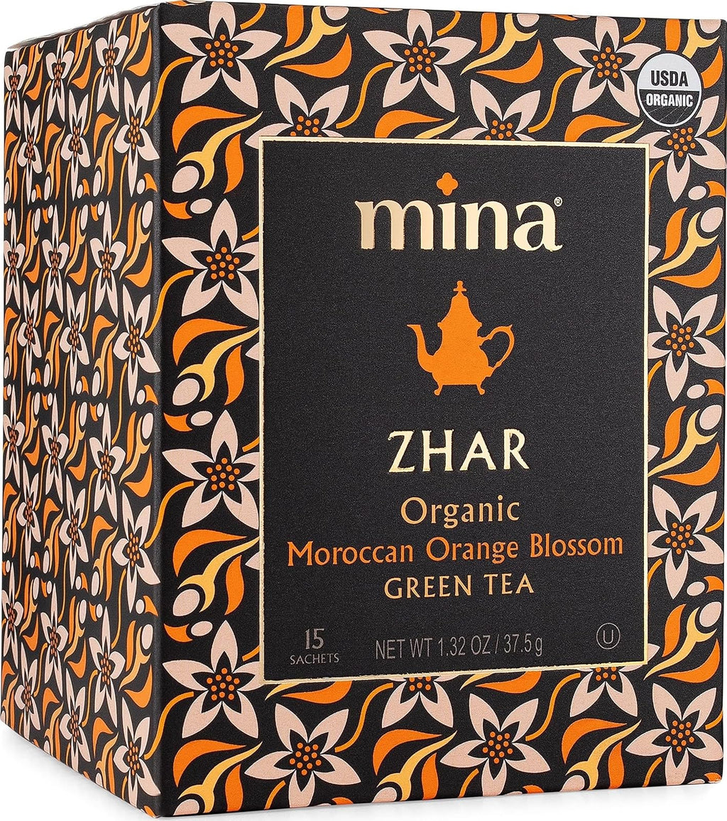 Mina Zhar organic orange blossom tea